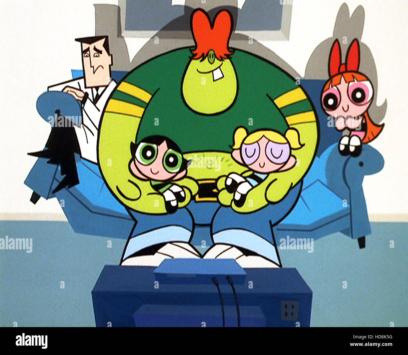 The Powerpuff Girls Professor Utonium Big Billy Buttercup Bubbles