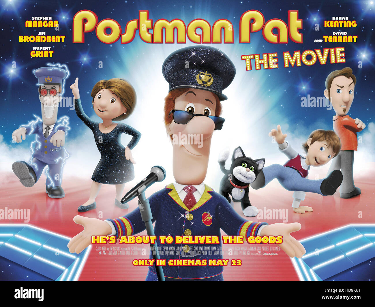 POSTMAN PAT: THE MOVIE, British poster art, 2014. ©Shout! Factory ...