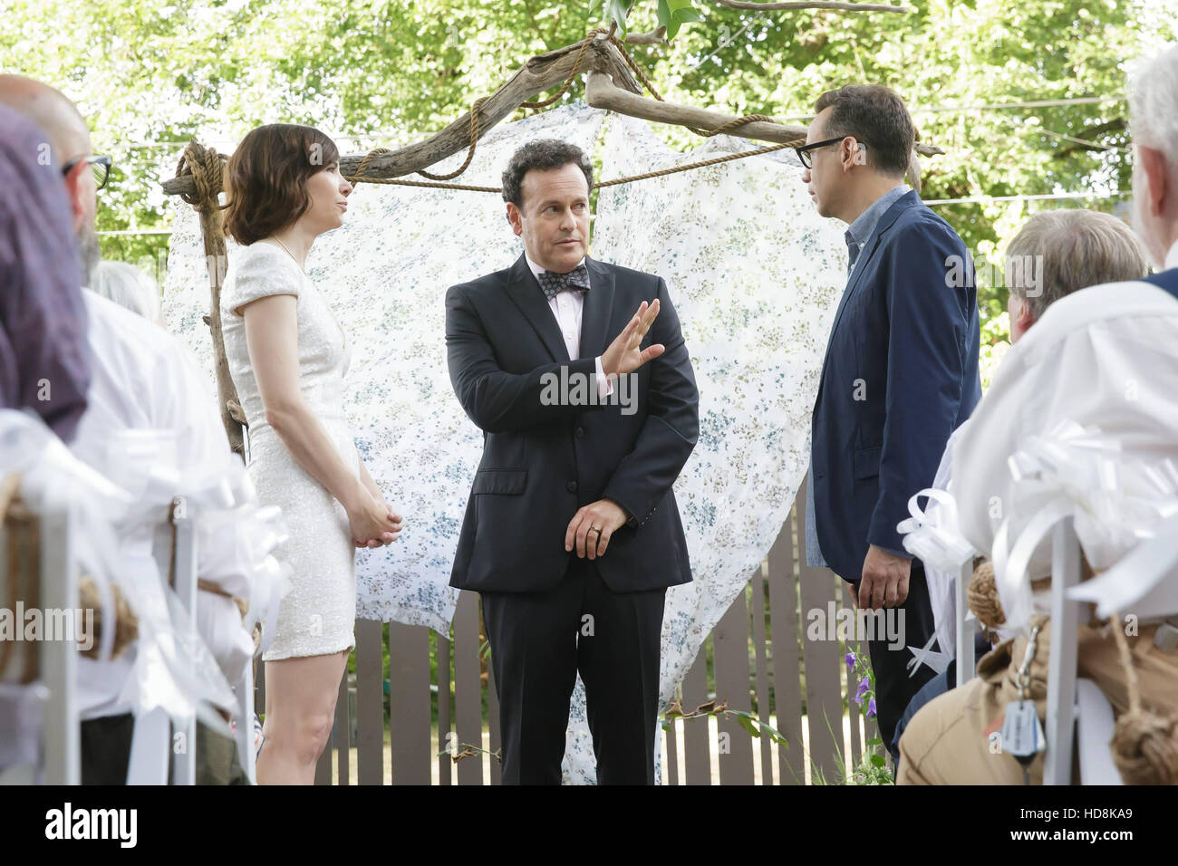 PORTLANDIA, l-r: Carrie Brownstein, Mitch Hurwitz, Fred Armisen in ...