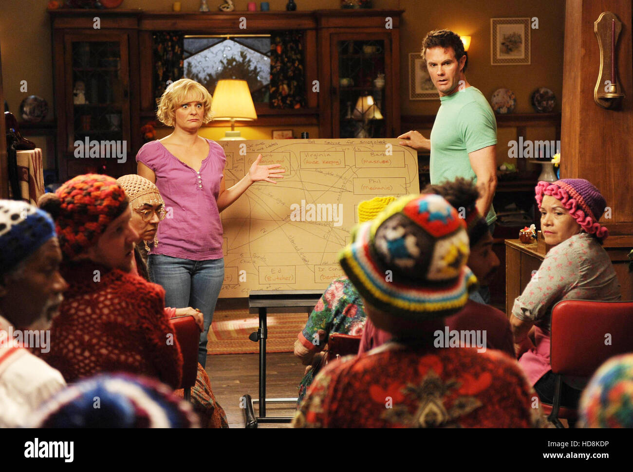 RAISING HOPE, l-r: Martha Plimpton, Garret Dillahunt in 'Deja Vu Man ...