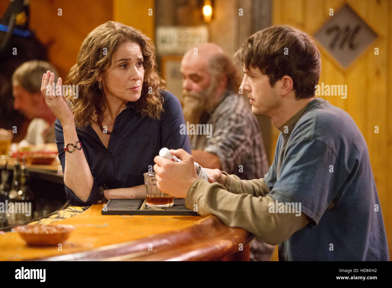 THE RANCH, (from left): Debra Winger, Ashton Kutcher, 'Some People ...