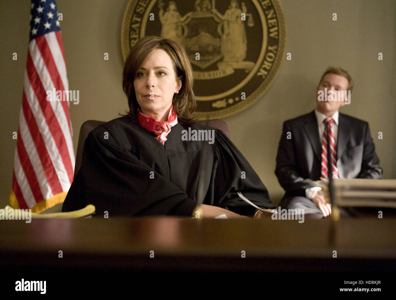 RAISING THE BAR, (from left): Jane Kaczmarek, Jonathan Scarfe ...