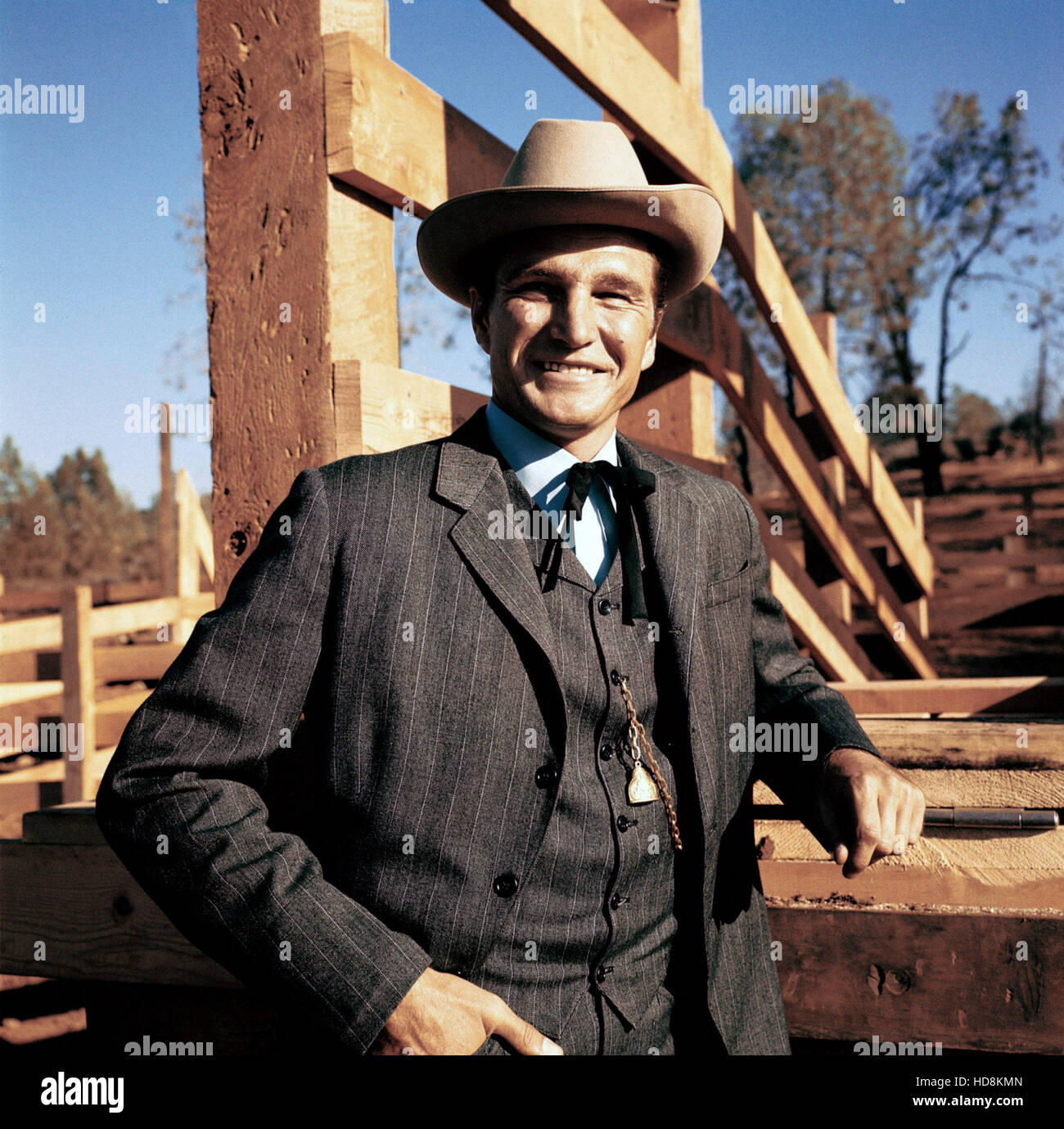 RAWHIDE, Eric Fleming, 1959-66 Stock Photo - Alamy