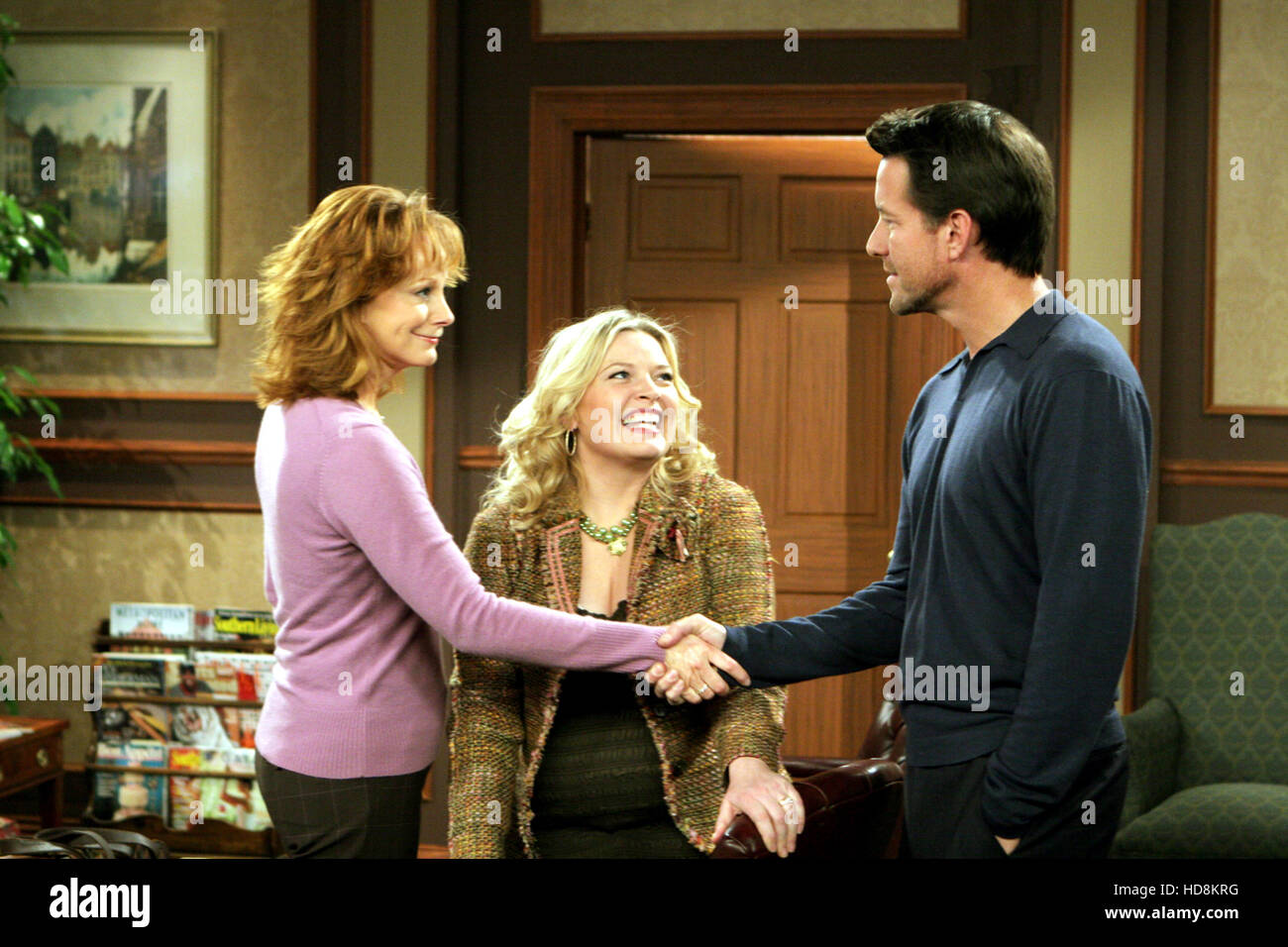 REBA, Reba McEntire, Melissa Peterman, James Denton, 'The Date of Mirth ... REBA, Reba McEntire, Melissa Peterman, James Denton, 'The Date of Mirth ...