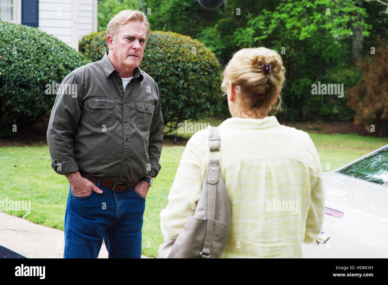 RECTIFY, (from left): Bruce McKinnon, J. Smith Cameron (back to camera ...