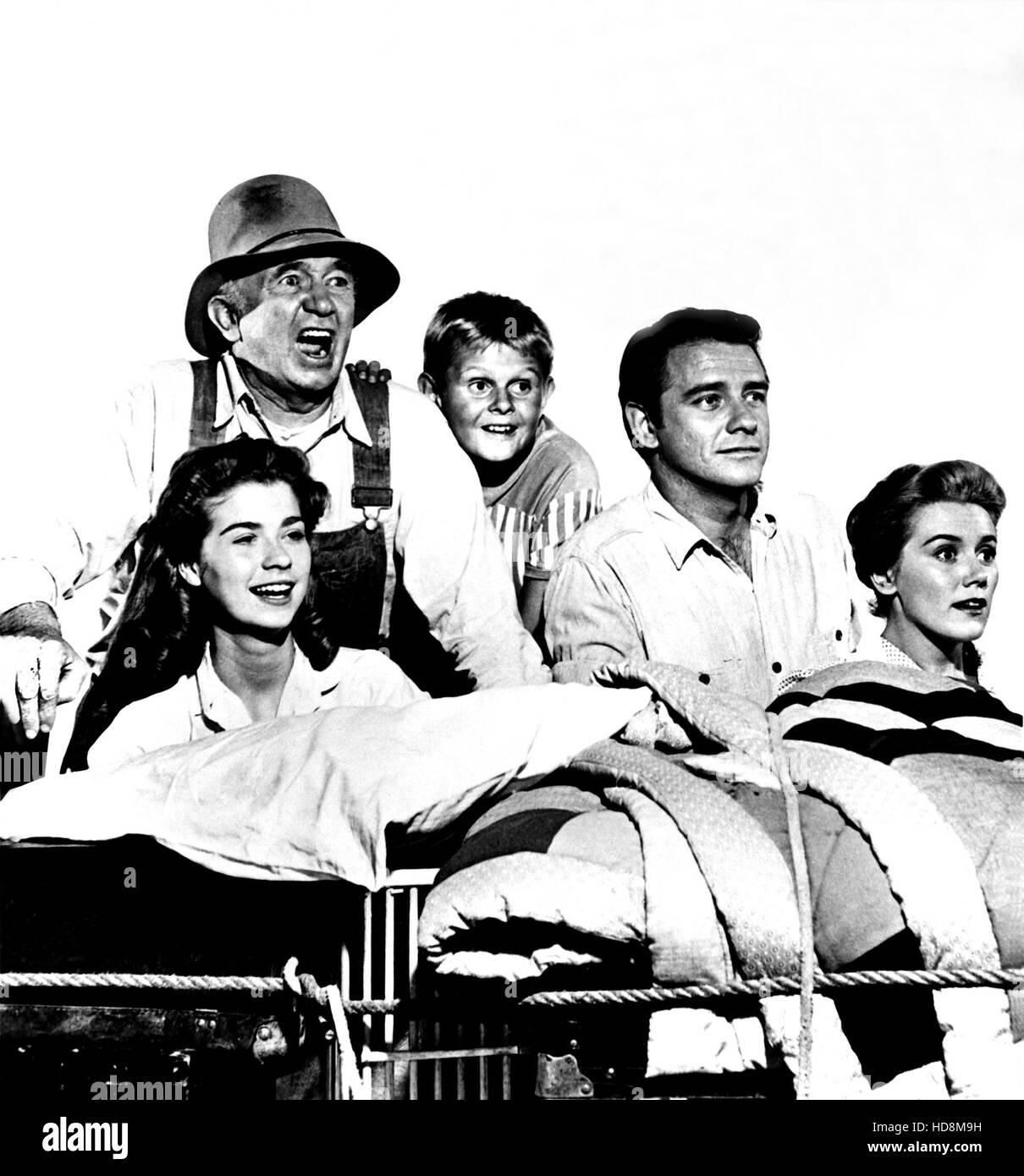 THE REAL MCCOYS, Lydia Reed, Walter Brennan, Michael Winkelman, Richard ...