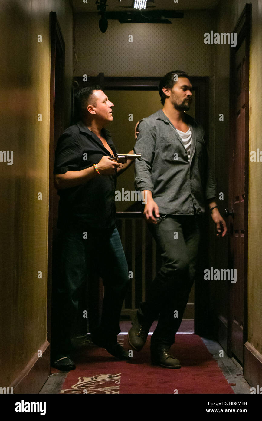 THE RED ROAD, (from left): Tom Sizemore, Jason Momoa, 'The Great Snake ...