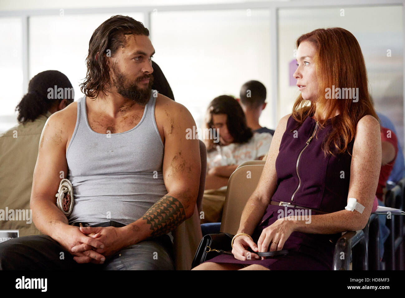 THE RED ROAD, l-r: Jason Momoa, Julianne Nicholson in 'Graves' (Season ...