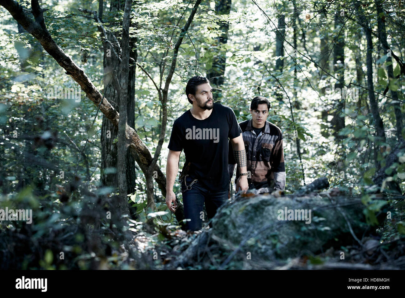 THE RED ROAD, (from left): Jason Momoa, Kiowa Gordon, (Season 1, 2014 ...