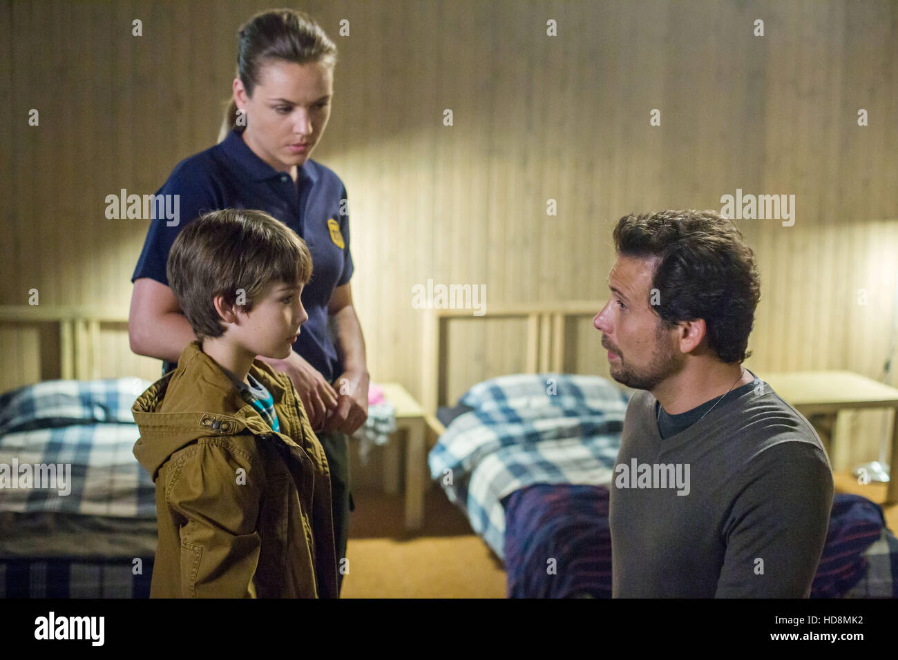 THE RETURNED, (from left): Dylan Kingwell, Agnes Bruckner, Jeremy Sisto ...