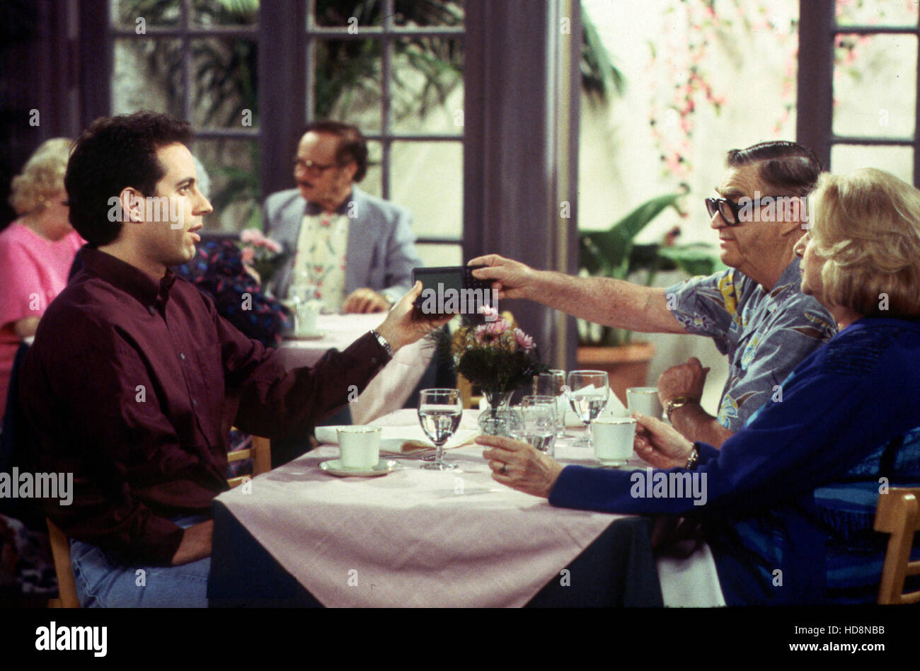 SEINFELD, Jerry Seinfeld, Barney Martin, Liz Sheridan. 1990 - 1998. (c ...