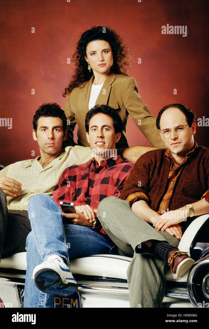 SEINFELD, Michael Richards, Julia Louis-Dreyfus, Jerry Seinfeld, Jason ...