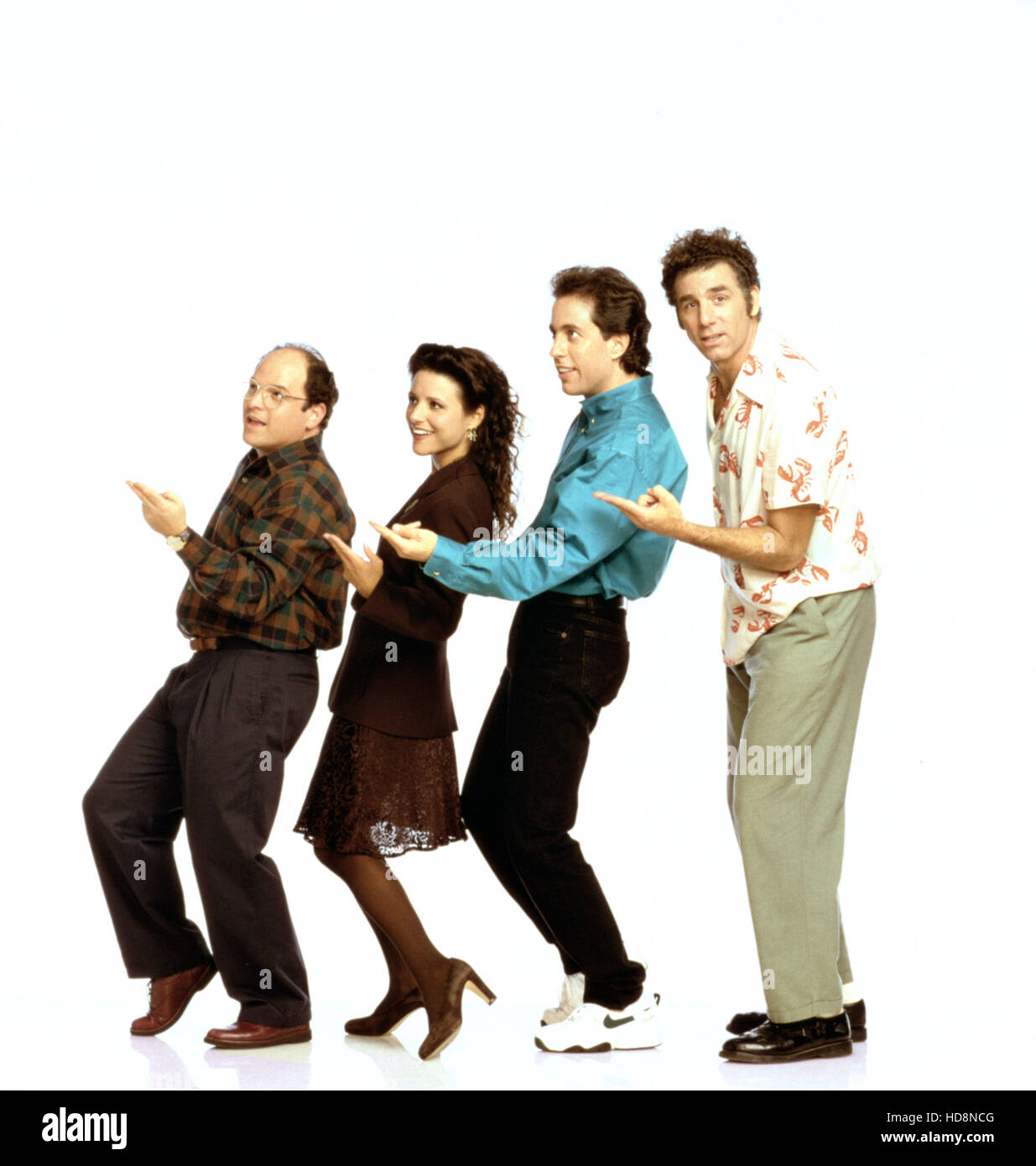 SEINFELD, Jason Alexander, Julia Louis-Dreyfus, Jerry Seinfeld, Michael ...