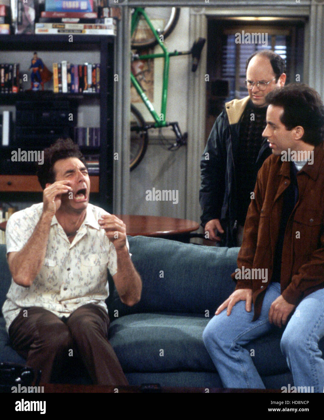 SEINFELD, Michael Richards, Jason Alexander, Jerry Seinfeld, (Season 9 ...