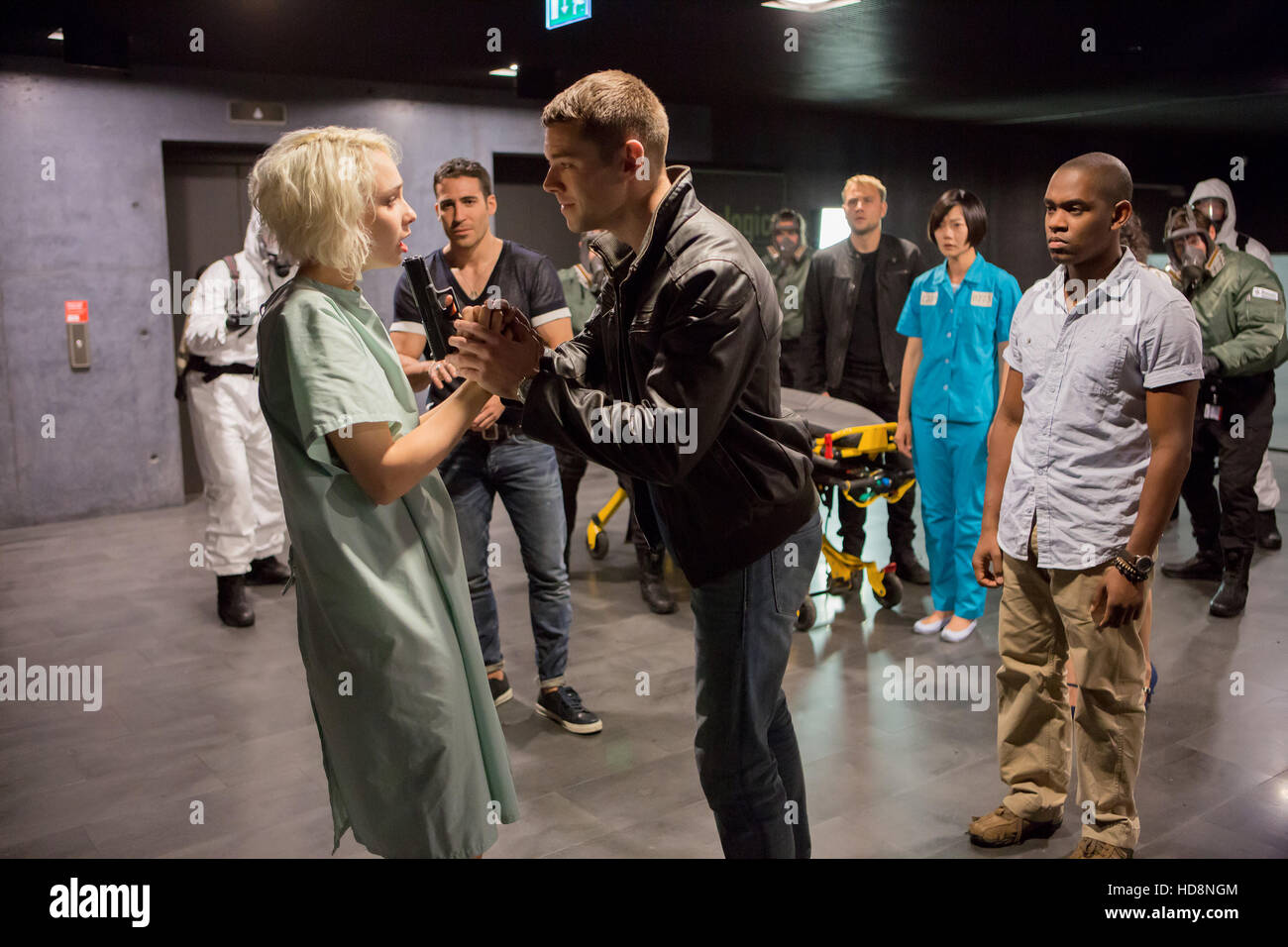 SENSE8, (from left): Tuppence Middleton, Brian J. Smith, Miguel Angel ...