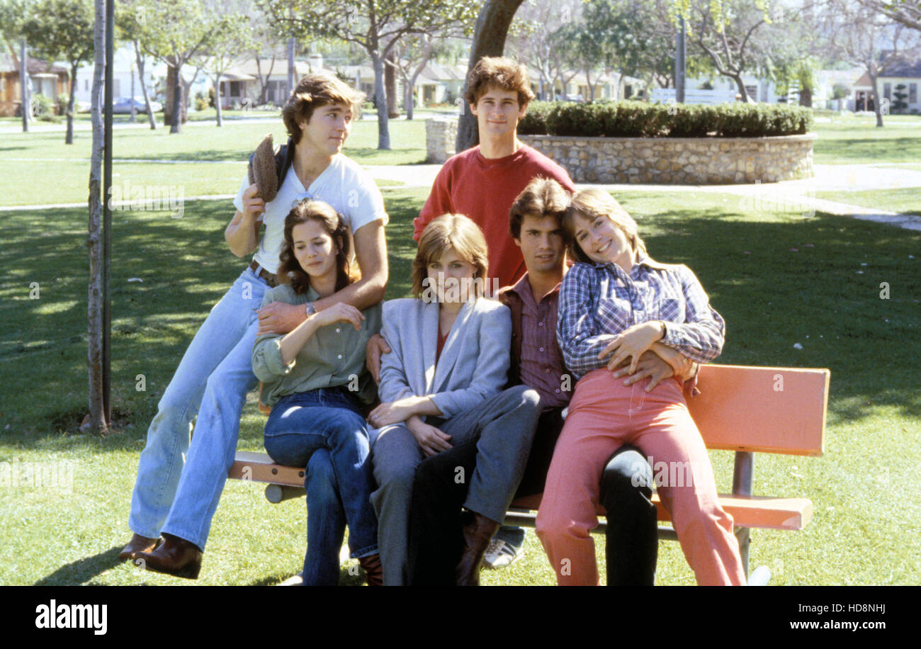 SECRETS OF MIDLAND HEIGHTS, Linda Hamilton (bottom, center), Daniel ...