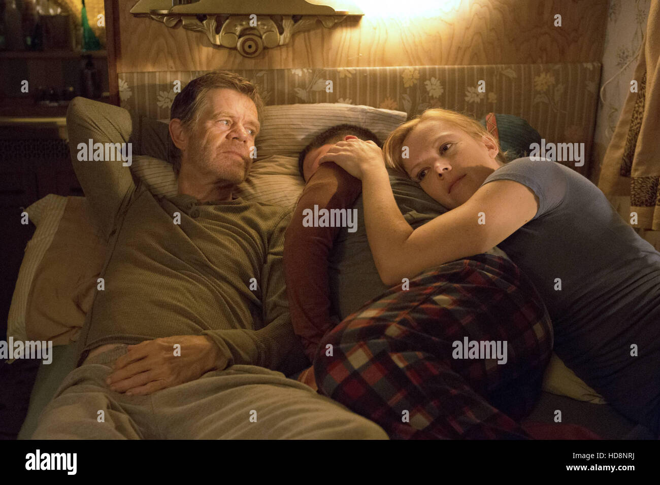 SHAMELESS, l-r: William H. Macy, Kellen Michael, Emily Bergl in 'There ...