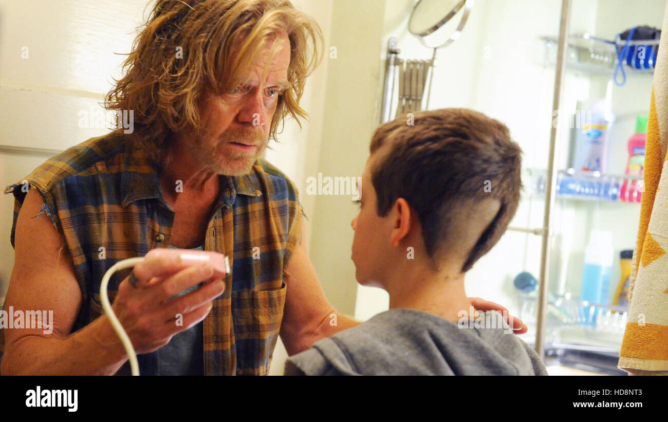 SHAMELESS, l-r: William H. Macy, Ethan Cutkosky in 'May I Trim Your ...