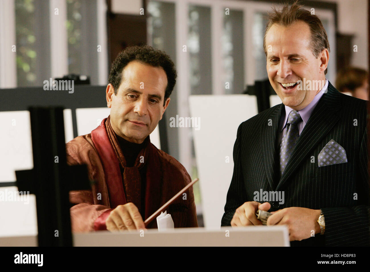 MONK, Tony Shalhoub, Peter Stormare, 'Mr. Monk Paints His Masterpiece ...