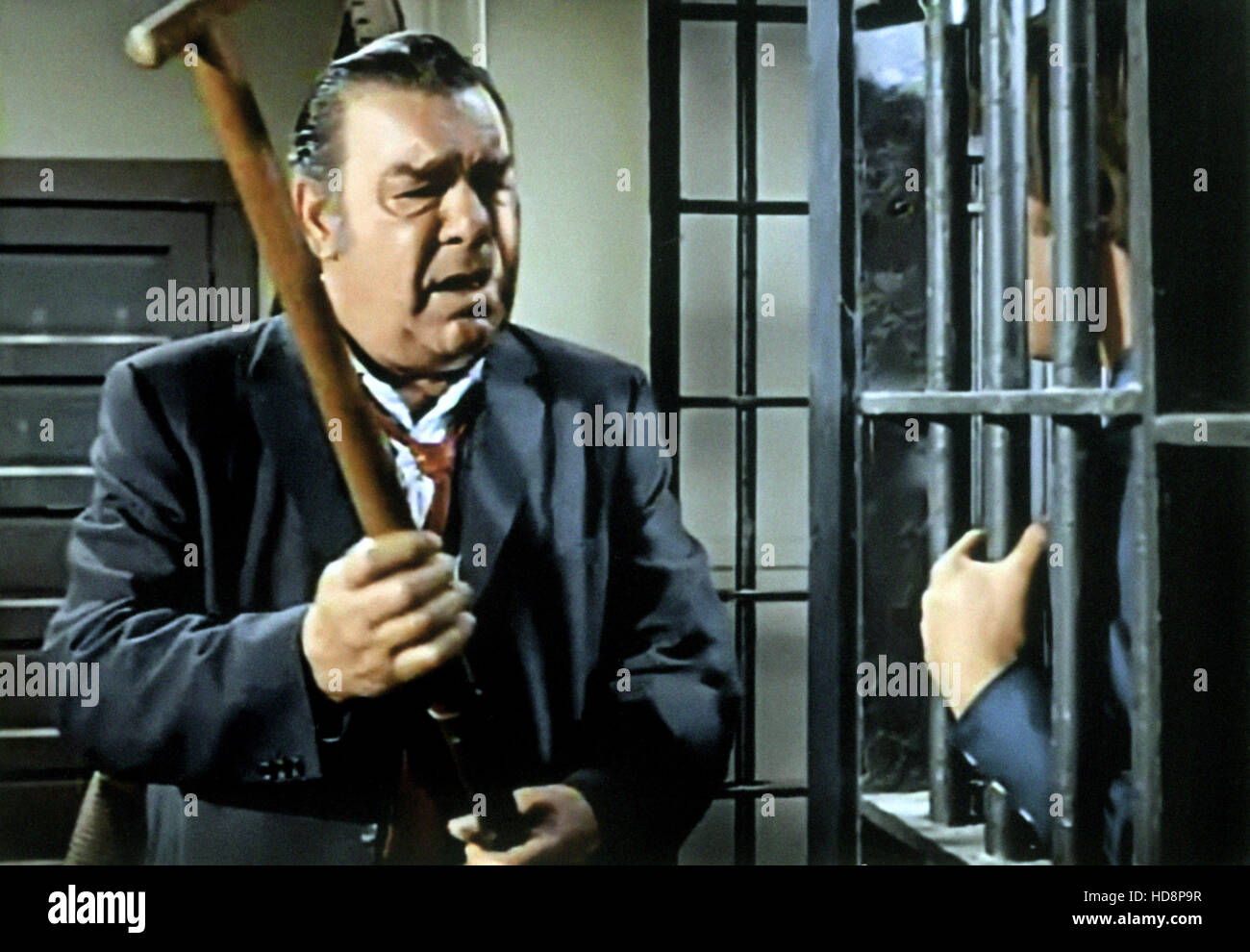 THE MONKEES, Lon Chaney Jr. (left), 'Monkees In A Ghost Town', (Season ...