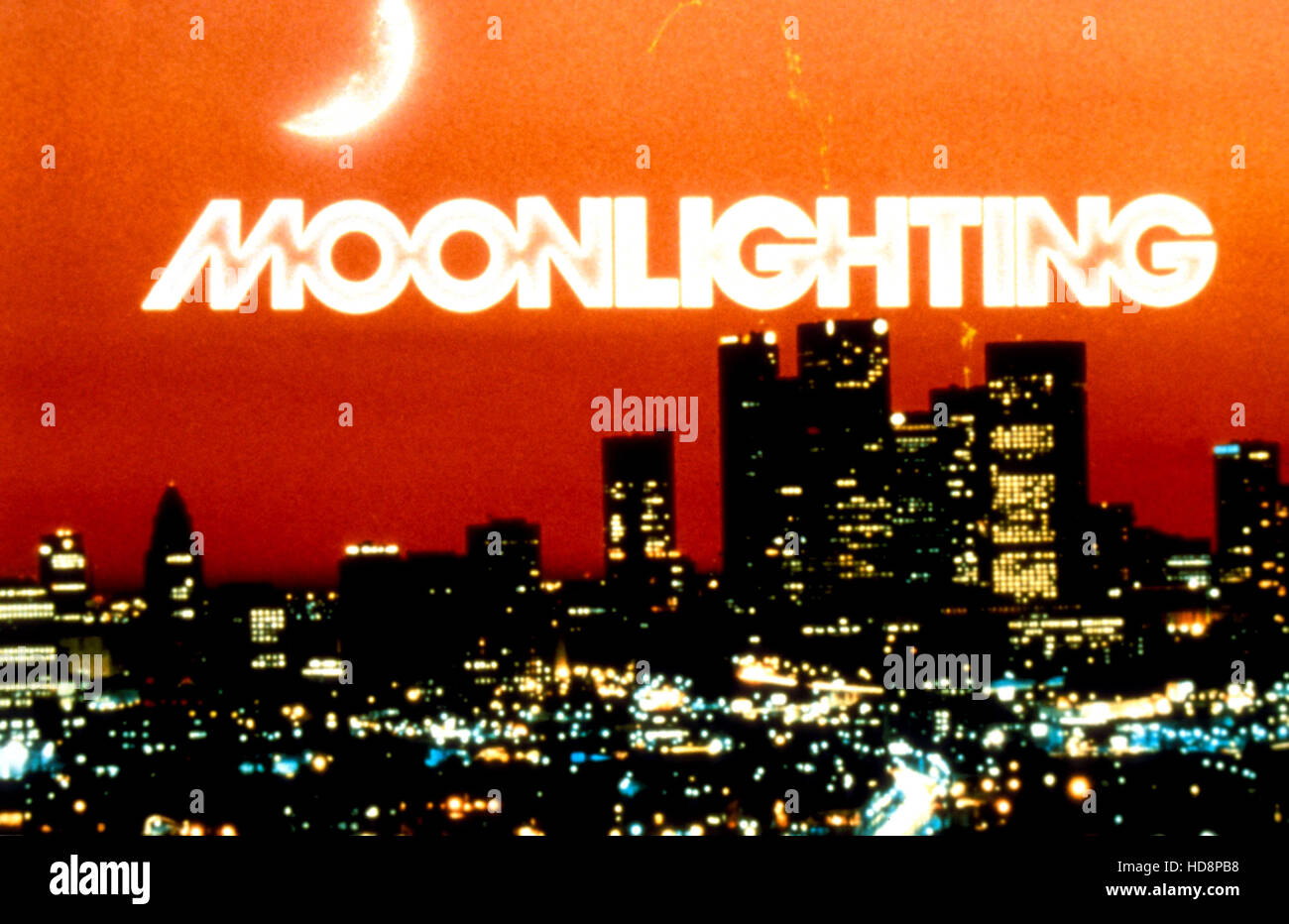MOONLIGHTING, 1985-1989, (c)ABC. Courtesy: Everett Collection Stock ...