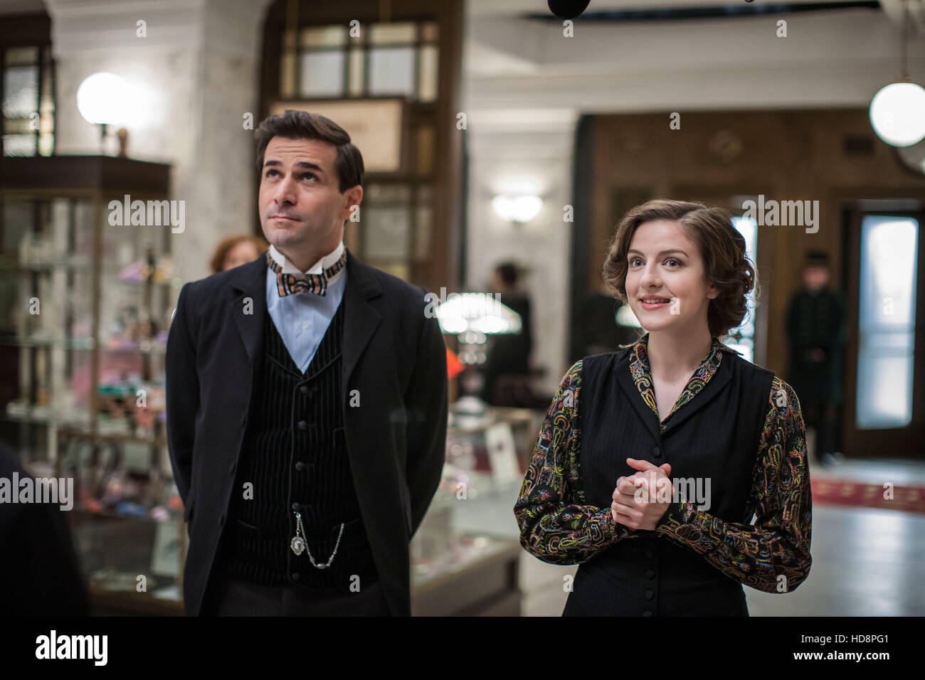 MR. SELFRIDGE, l-r: Gregory Fitoussi, Aisling Loftus, (Season 2 ...