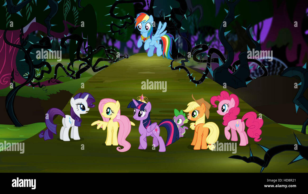 MY LITTLE PONY: FRIENDSHIP IS MAGIC, (top): Rainbow Dash, (bottom, from ...