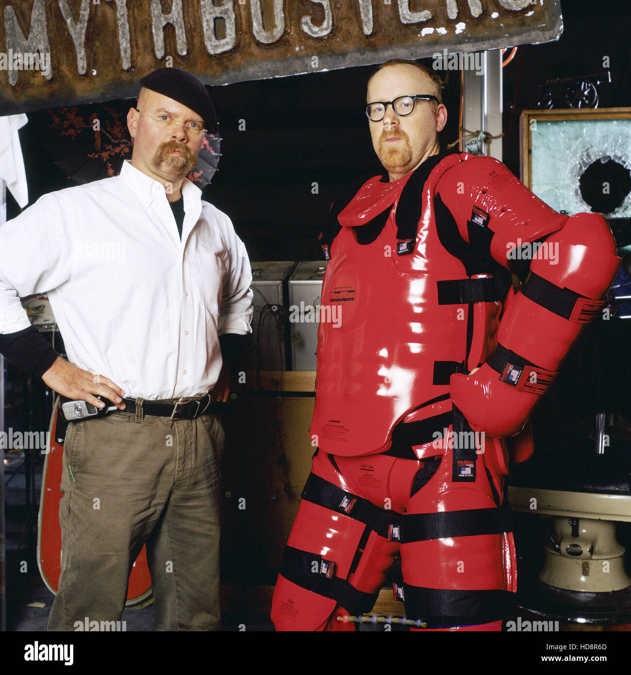 MYTHBUSTERS, Jamie Hyneman, Adam Savage, 2003-, © Discovery Channel ...