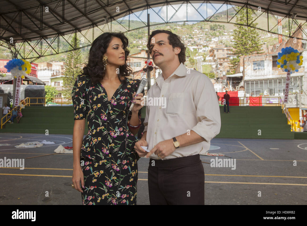 NARCOS, l-r: Stephanie Sigman, Wagner Moura in 'The Sword of Simon ...