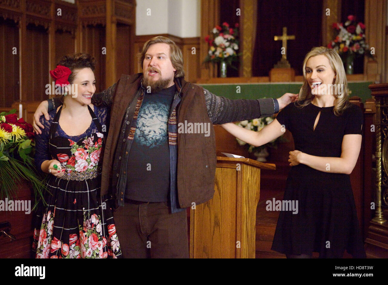 ORANGE IS THE NEW BLACK, (from left): Tracee Chimo, Michael Chernus ...
