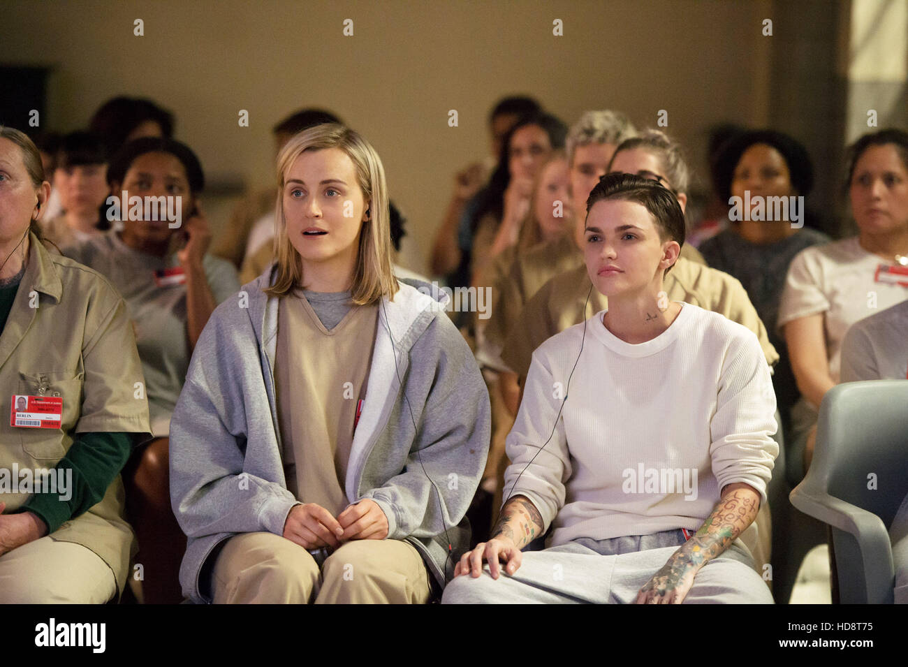 ORANGE IS THE NEW BLACK, (from left): Taylor Schilling, Ruby Rose, 'Don ...