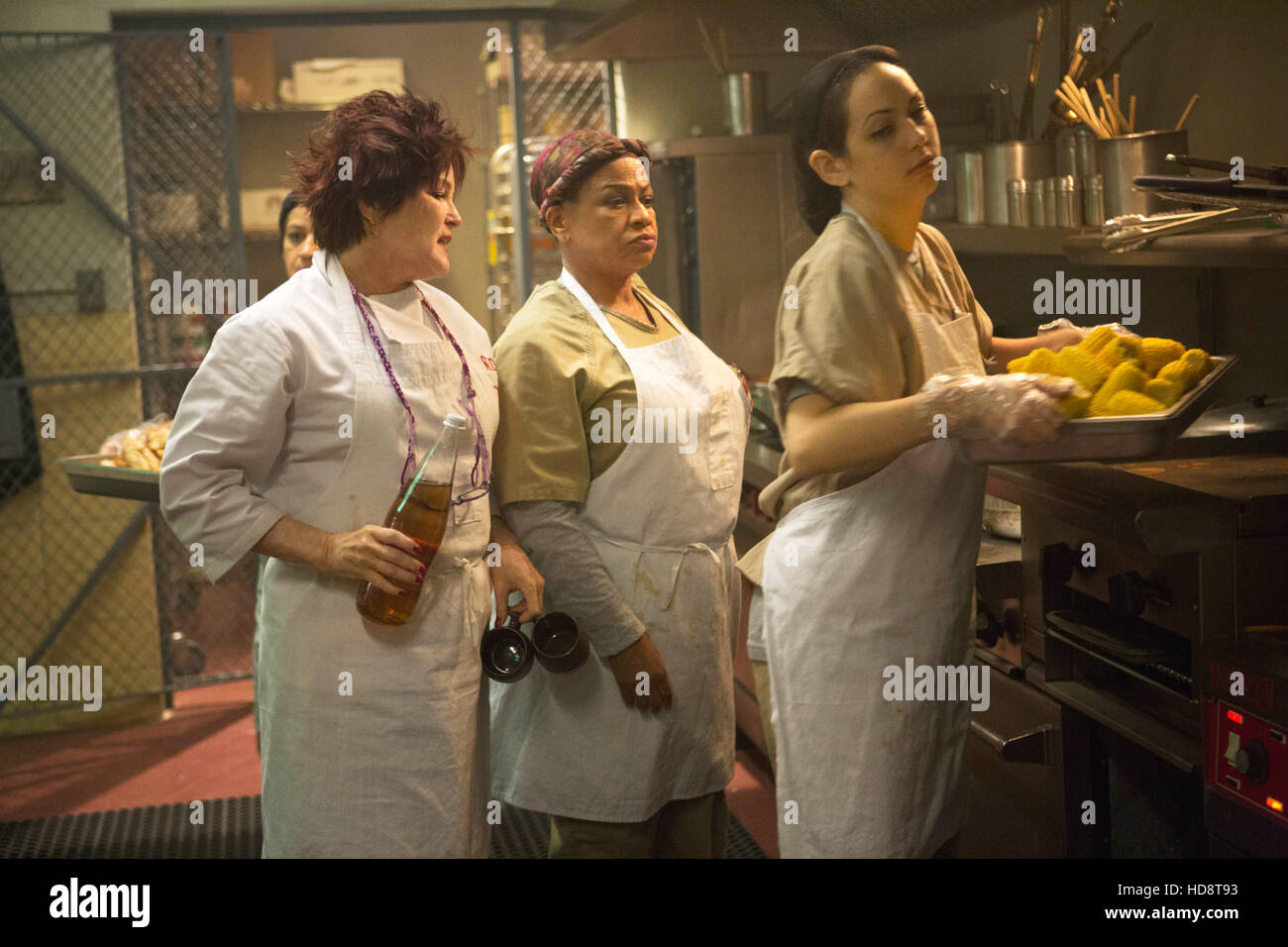 ORANGE IS THE NEW BLACK, Kate Mulgrew (left), Michelle Hurst (center ...