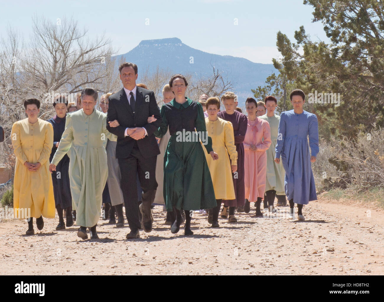 OUTLAW PROPHET: WARREN JEFFS, l-r: Tony Goldwyn, Molly Parker, 2014. ph ...