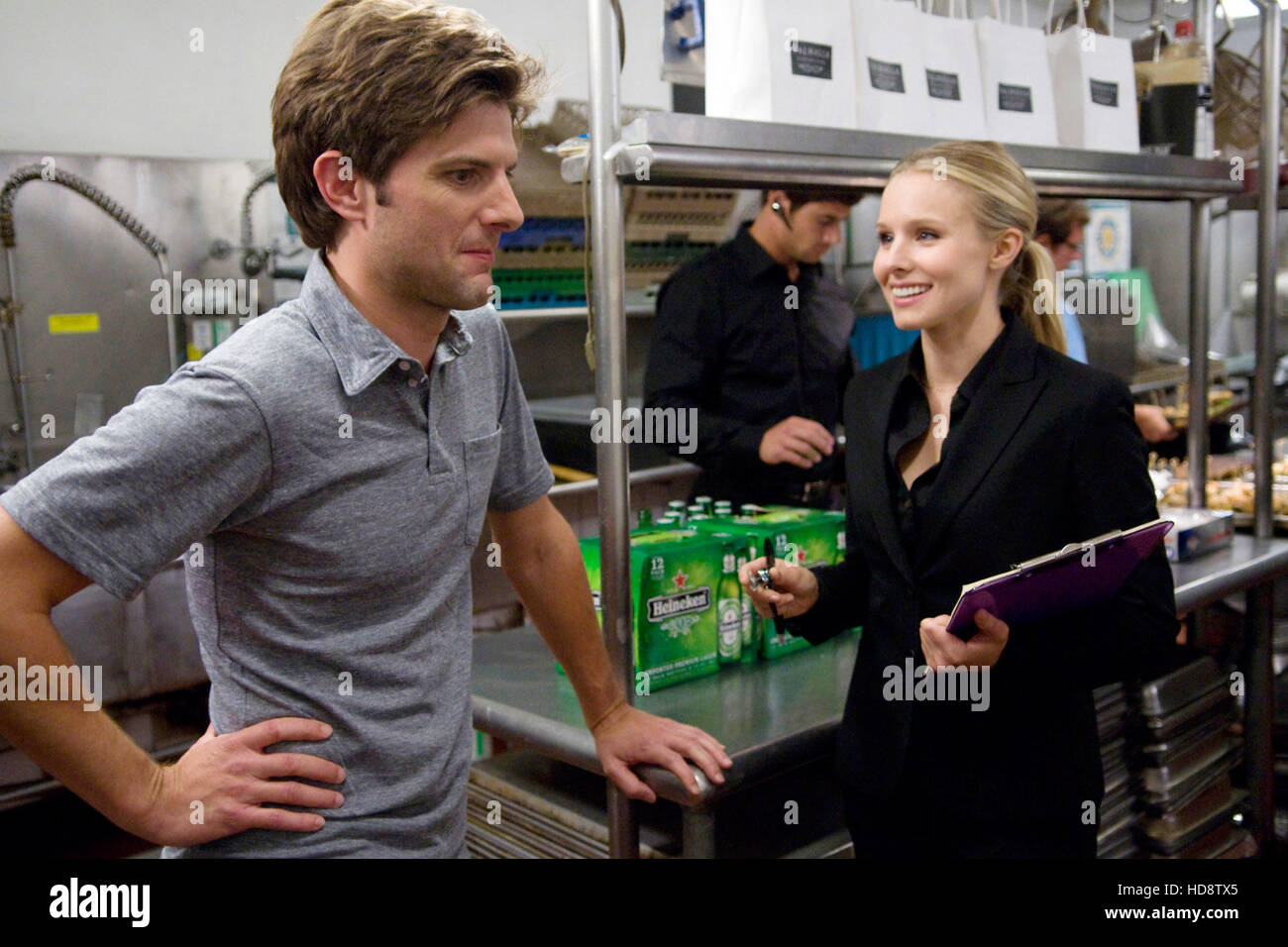 Party Down From Left Adam Scott Kristen Bell Party Down Company Picnic Season 2 Ep