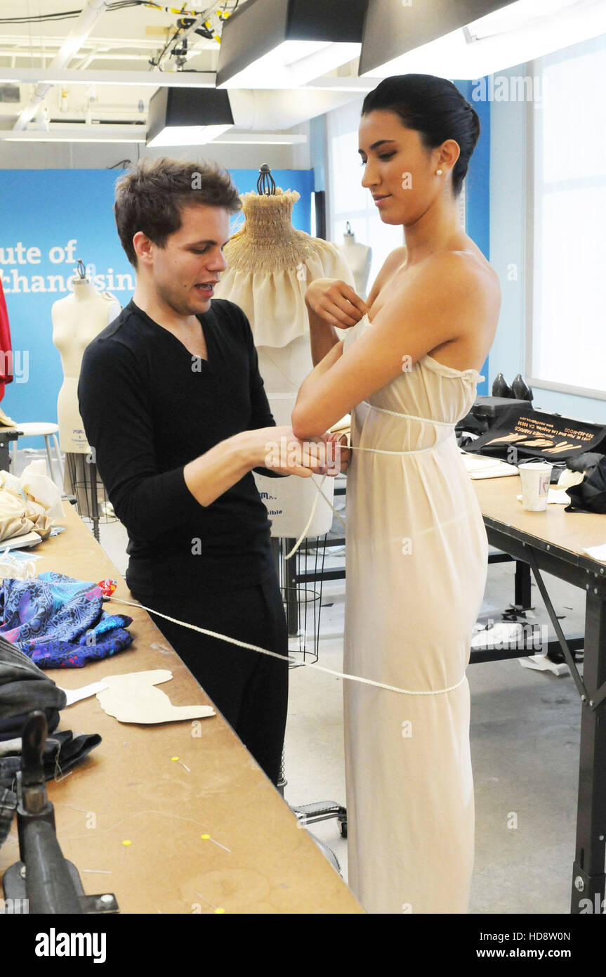 PROJECT RUNWAY, designer contestant Mitchell Hall (left), (Season 6 ...