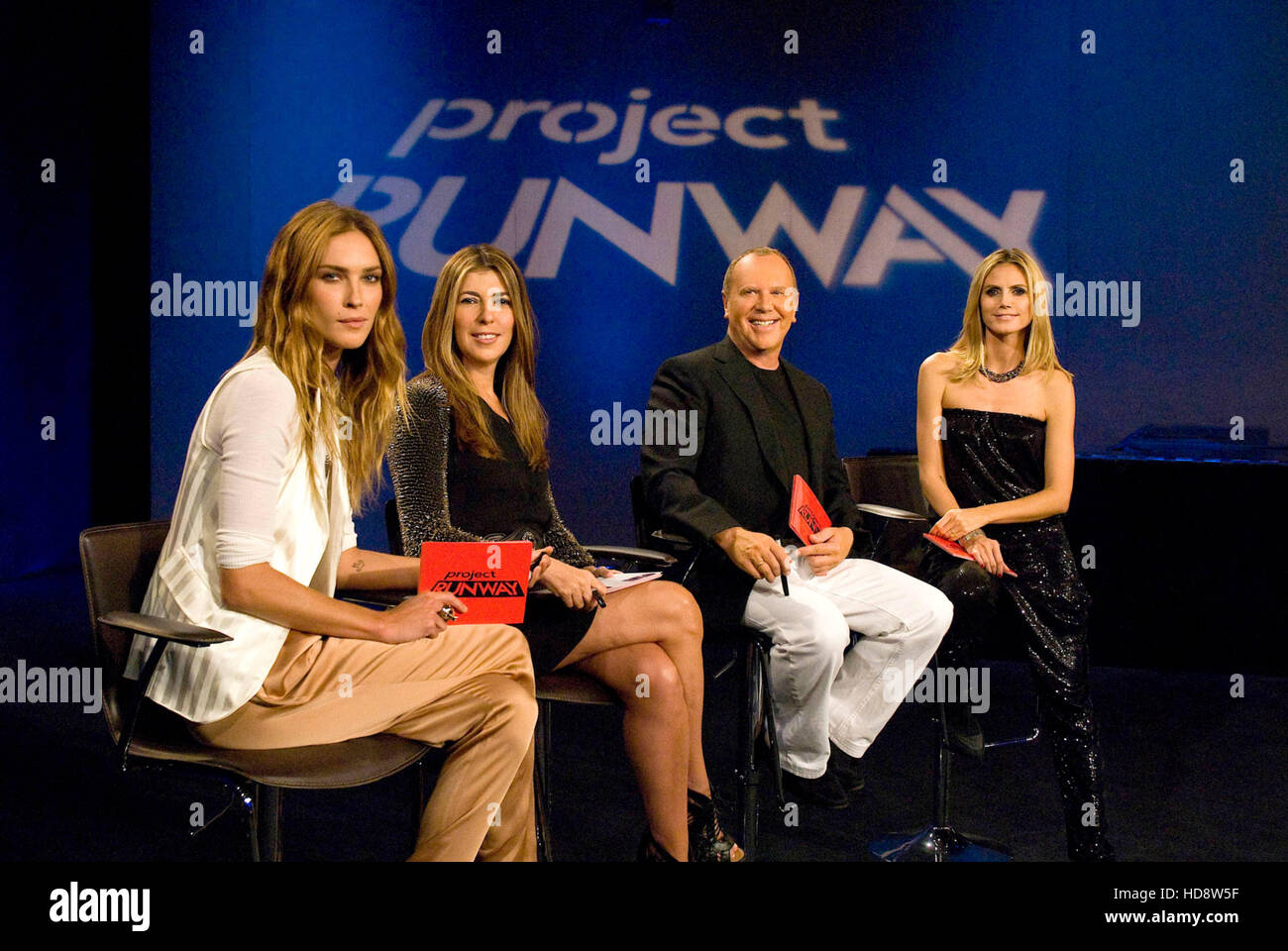 PROJECT RUNWAY, (from left): judges Erin Wasson, Nina Garcia, Michael ...