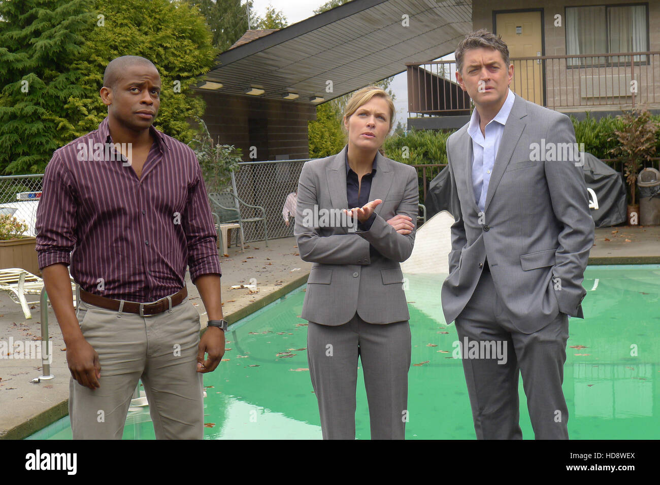 PSYCH, (from left): Dule Hill, Maggie Lawson, Timothy Omundson, 'Last ...