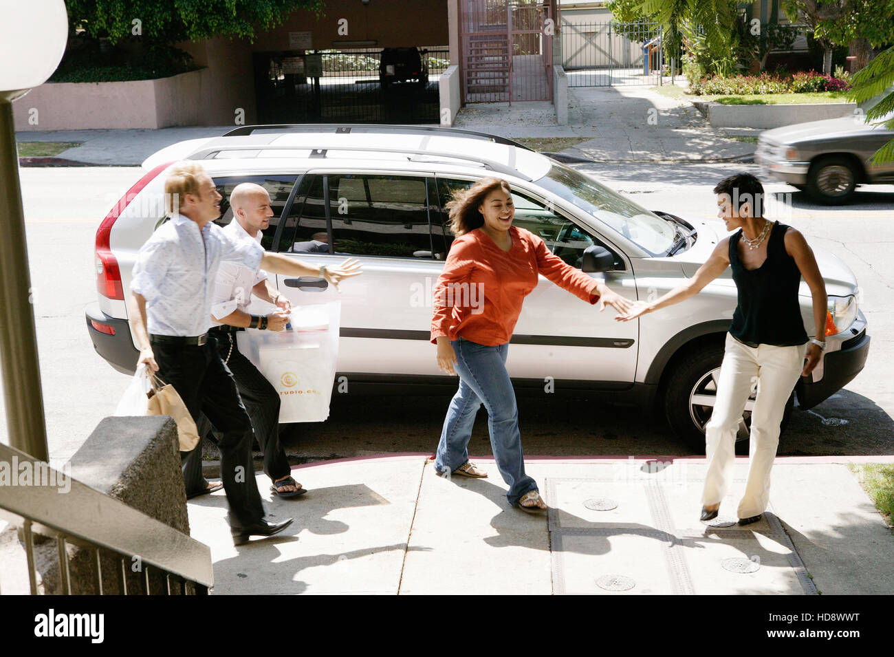 QUEER EYE FOR THE STRAIGHT GIRL, Robbie Laughlin, Danny Teeson, Tamara ...