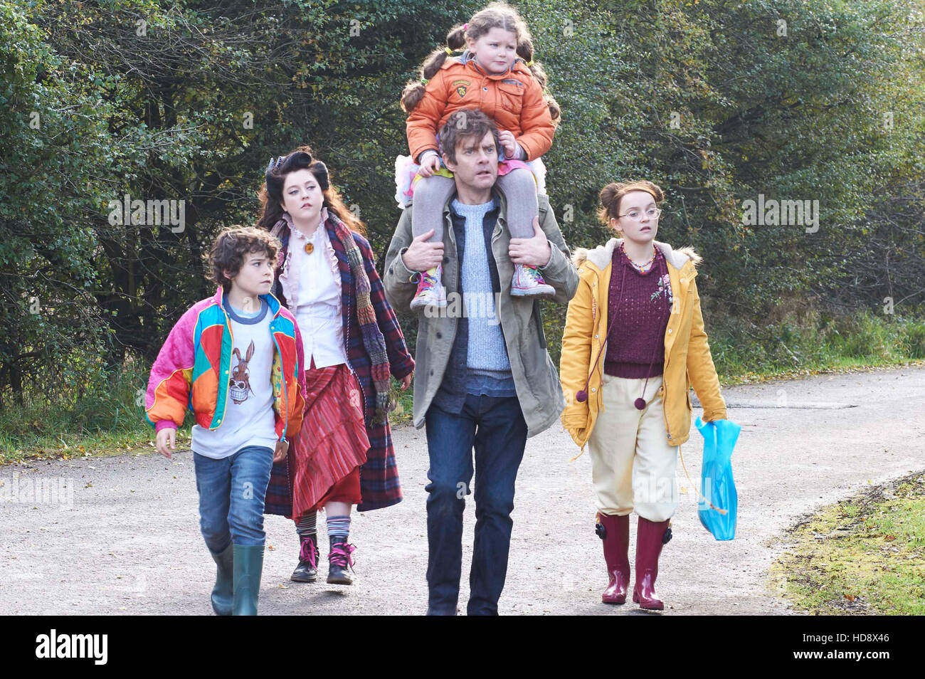 RAISED BY WOLVES, (from left): Kaine Zajaz, Brandon Fellows, Theo ...