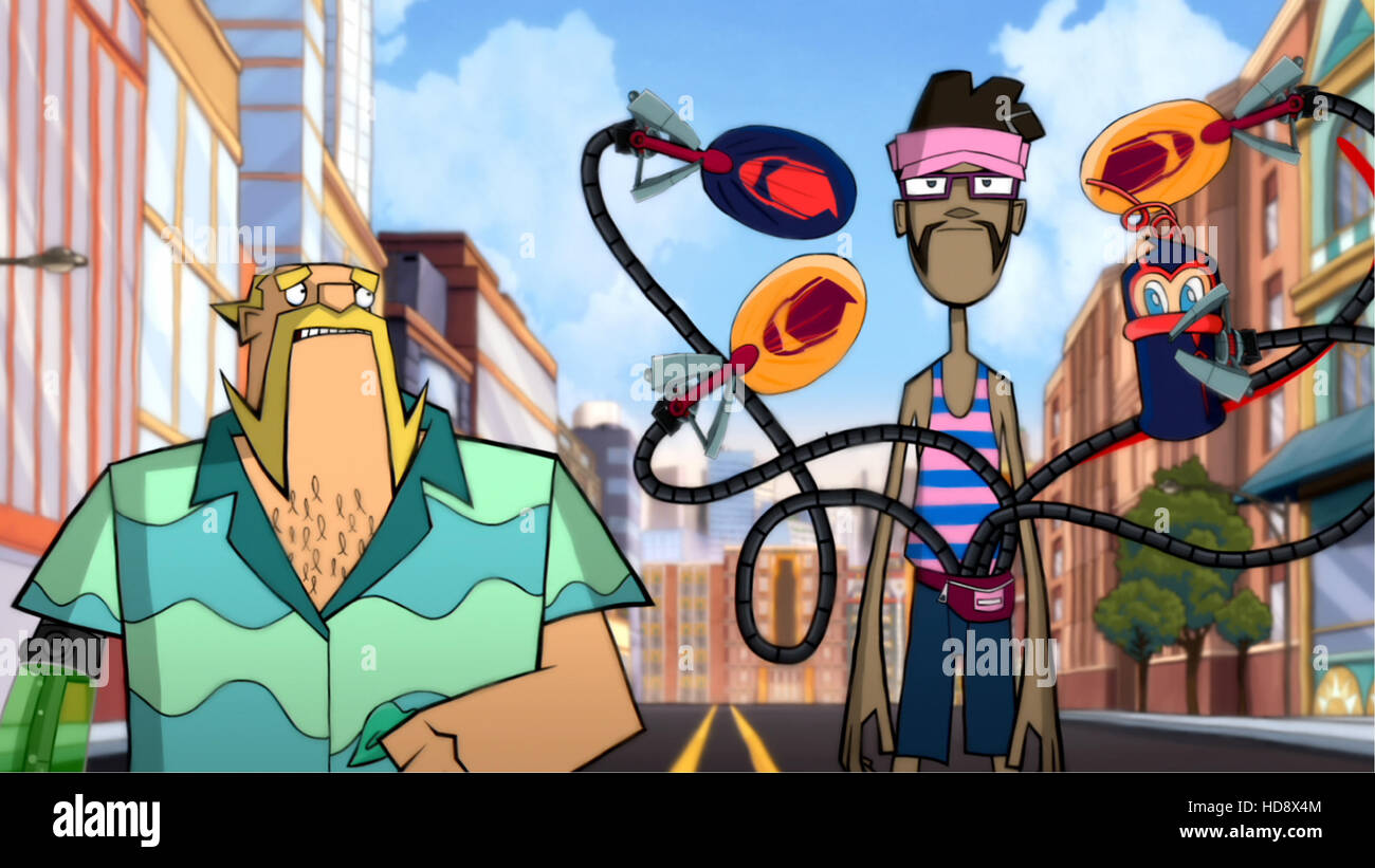 RANDY CUNNINGHAM: 9TH GRADE NINJA, l-r: Hannibal McFist, Willem Viceroy ...