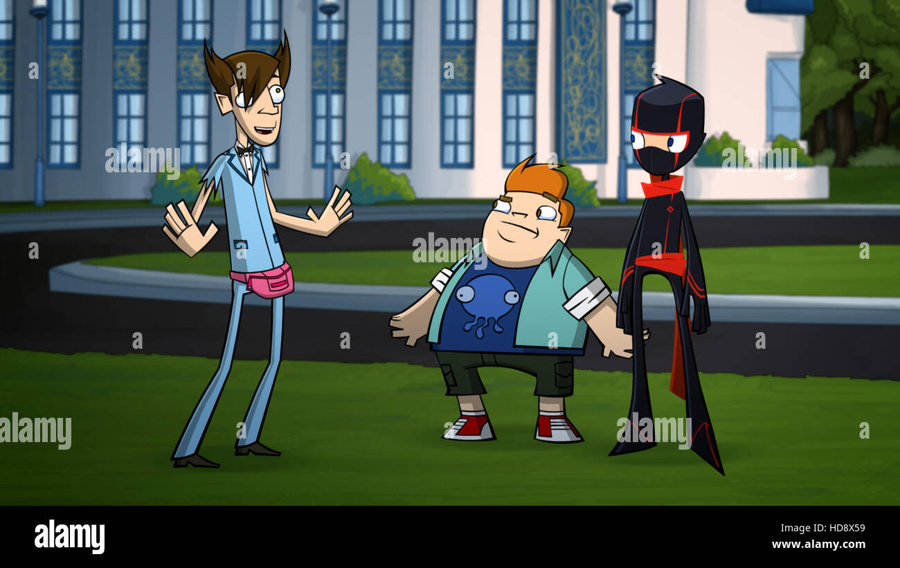 RANDY CUNNINGHAM: 9TH GRADE NINJA, l-r: Dickie, Howard, Randy in 'Stank ...