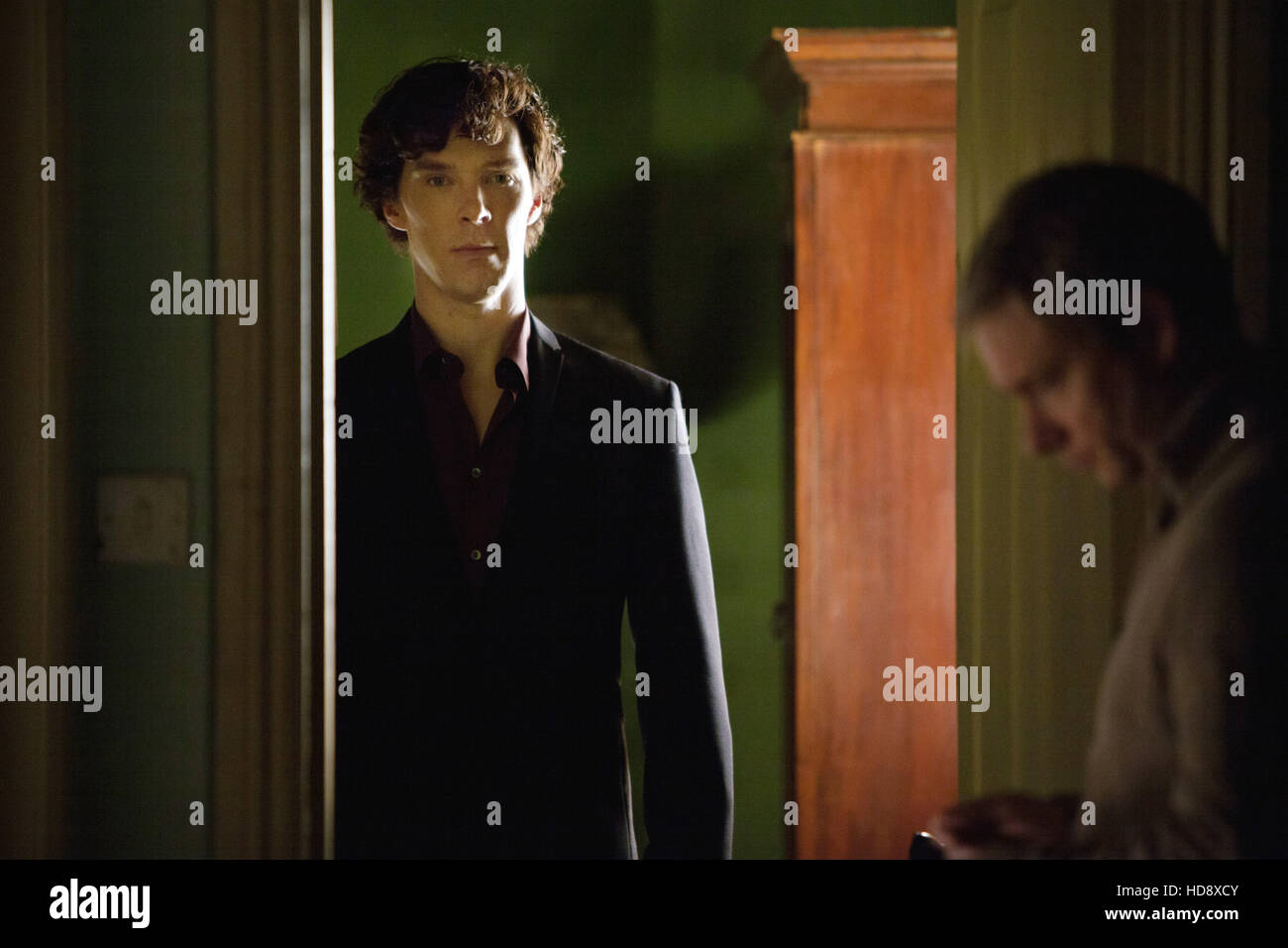 SHERLOCK, (from left): Benedict Cumberbatch, Martin Freeman, (Season 3 ...