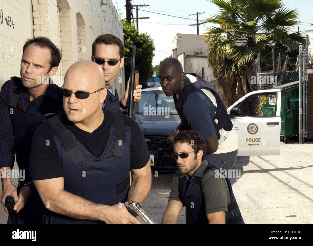 THE SHIELD, (clockwise from top right): Michael Jace, Alex O'Loughlin ...