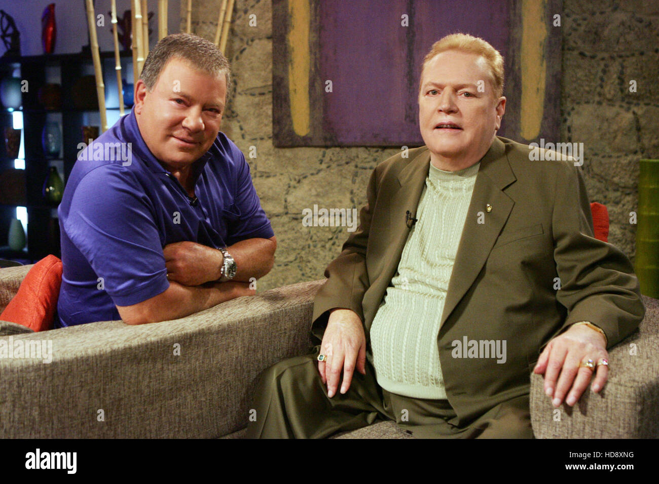 SHATNER'S RAW NERVE, (from left): host William Shatner, Larry Flynt ...