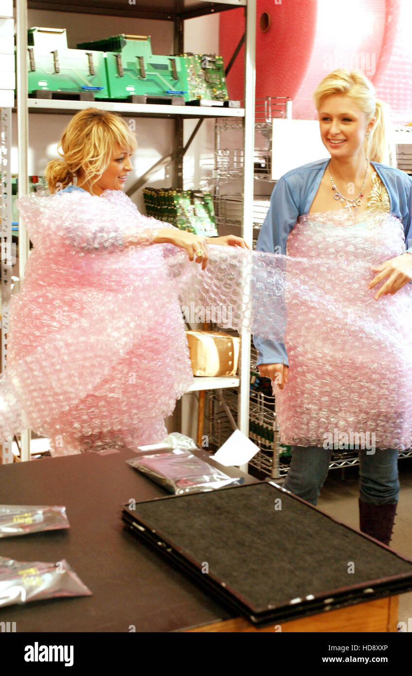 SIMPLE LIFE 3: INTERNS, Nicole Richie, Paris Hilton, 'Manufacturing ...