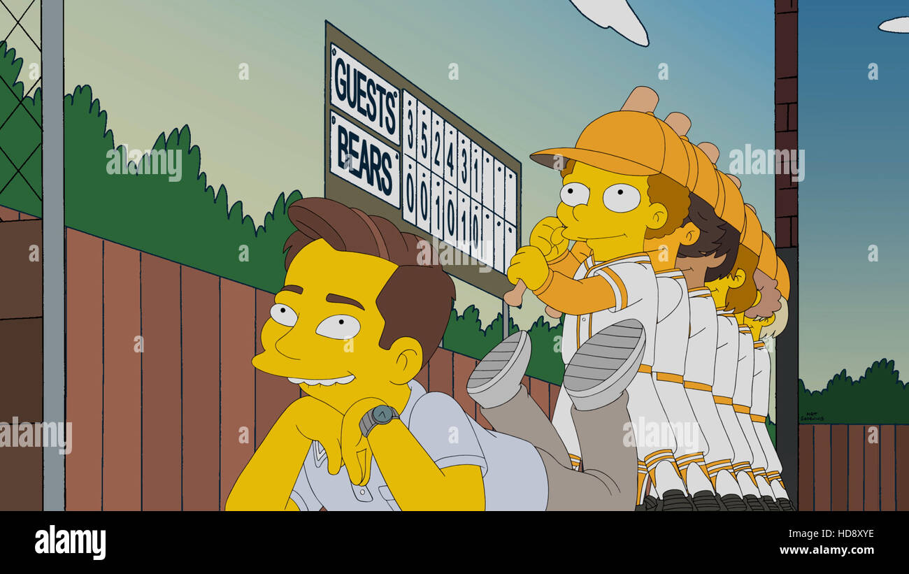 THE SIMPSONS, left: Andrew Rannells (as himself) in 'How Lisa Got Her ...