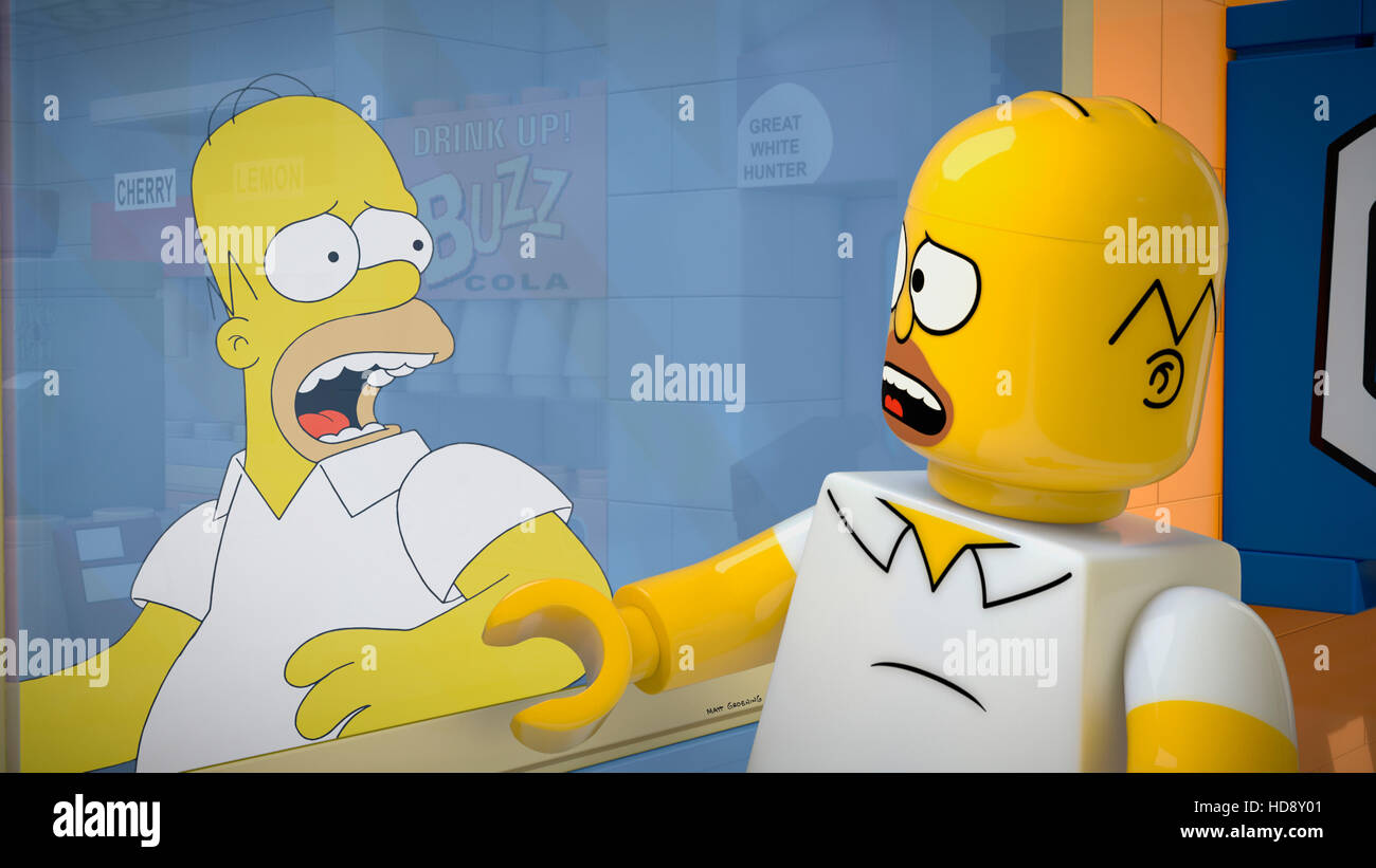 THE SIMPSONS, Homer Simpson, 'Brick Like Me', (Season 25, ep. 2520 ...
