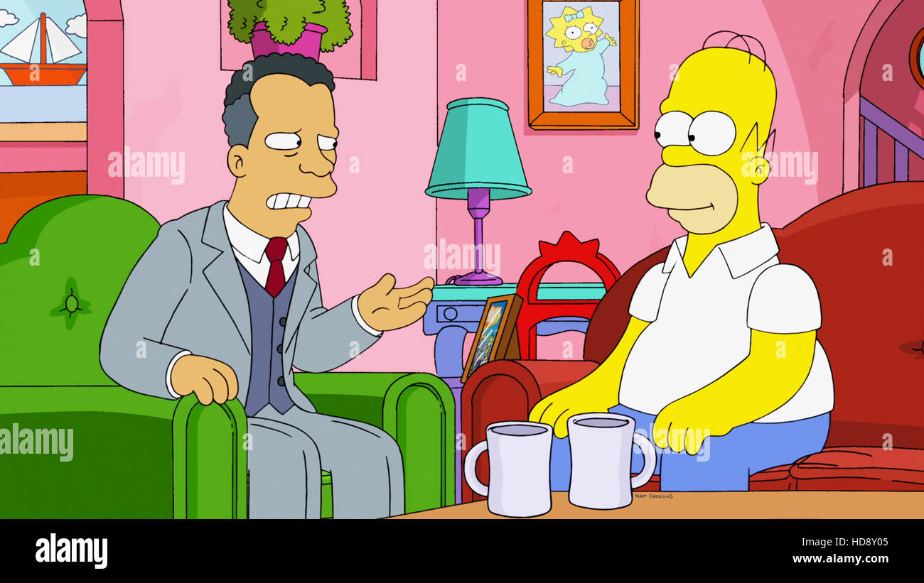 THE SIMPSONS, Homer Simpson (right), 'You Don't Have To Live Like A ...