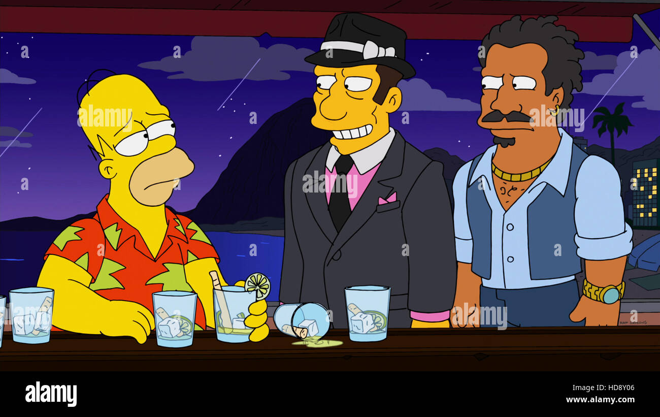 THE SIMPSONS, Homer Simpson (left), 'You Don't Have To Live Like A ...