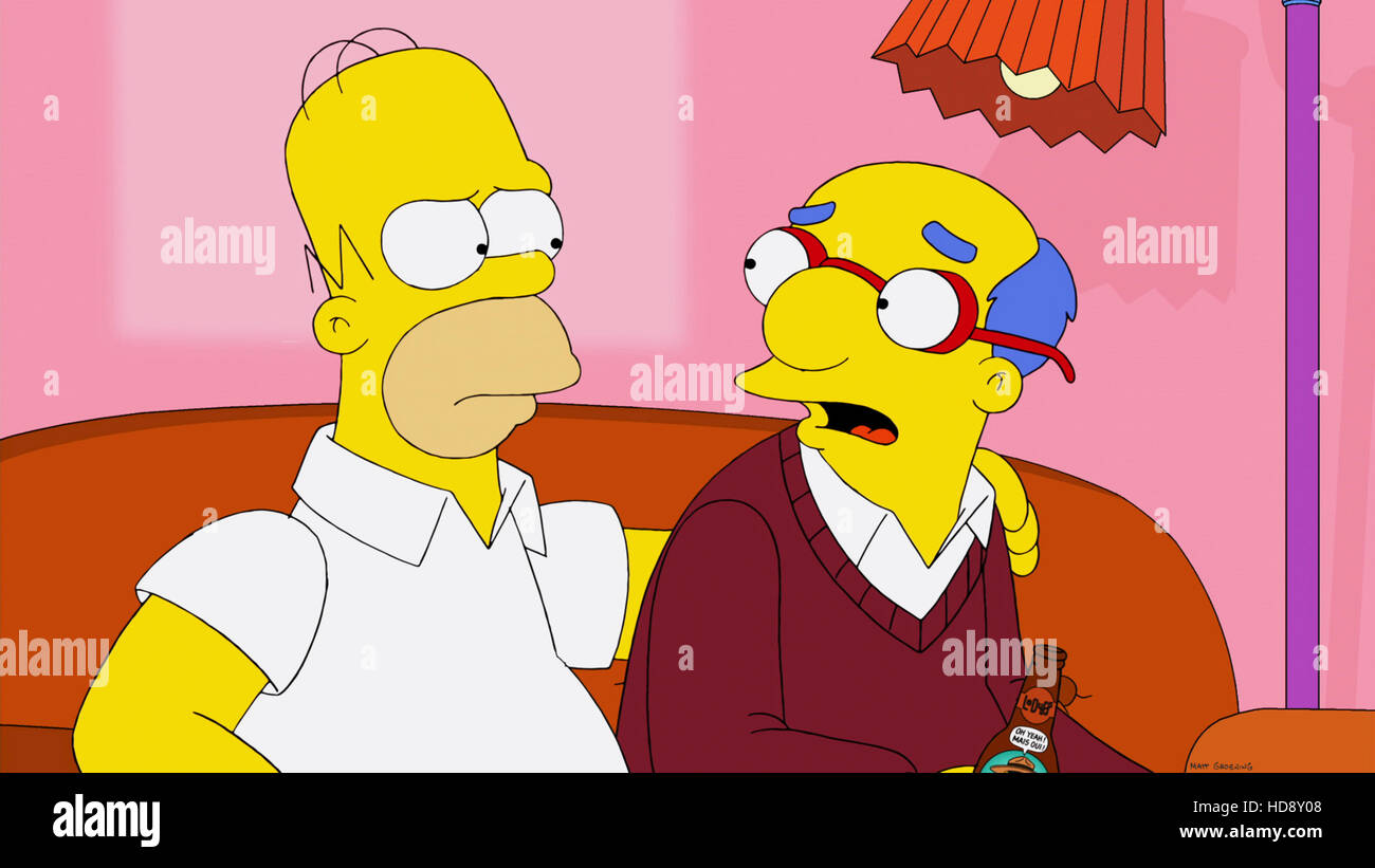 THE SIMPSONS, (from left): Homer Simpson, Kirk Van Houten, 'The War of ...